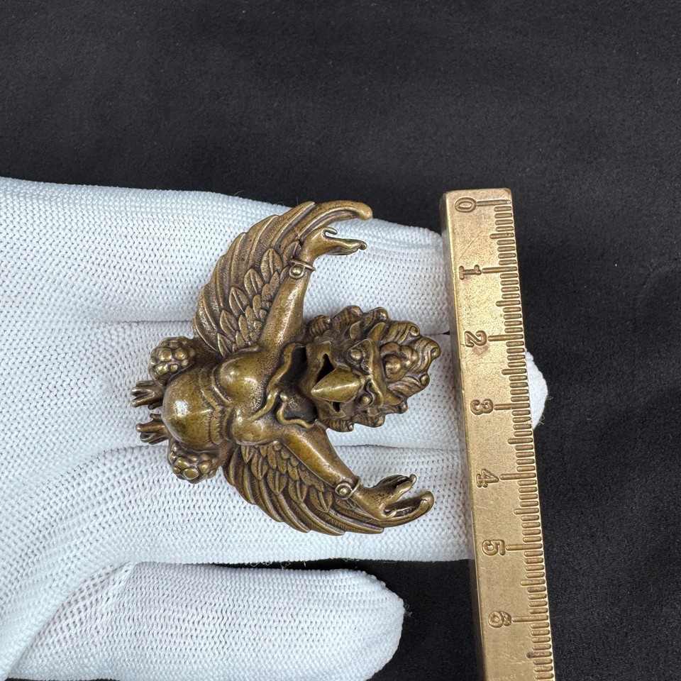 Old Chinese Tibetan Buddhism Copper GARUDA pendant amulet | eBay