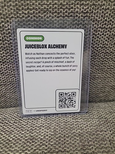 Unspeakable Fruit Blox Cards - UNSPS201, UNSPS202, UNSPS203, UNSPS204 ...