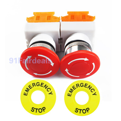 Pushbutton - Emergency Stop Switch