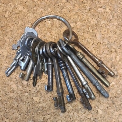 Locks & Keys - Antique Key Ring