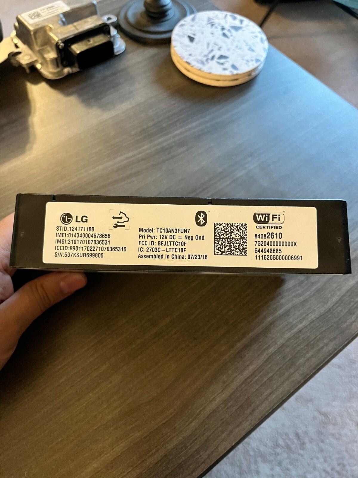 2016 - 2019 CHEVROLET CRUZE BLUETOOTH ONSTAR COMMUNICATION MODULE OEM ...