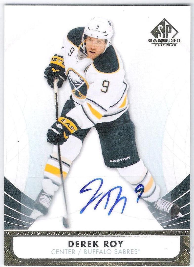 2012-13 SP Game Used Edition - Derek Roy #87 Autographs (AU) for sale online | eBay