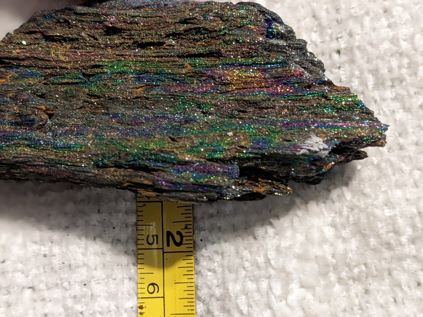 Ultra Rare Huge Iridescent Rainbow Hematite From Brazil | eBay