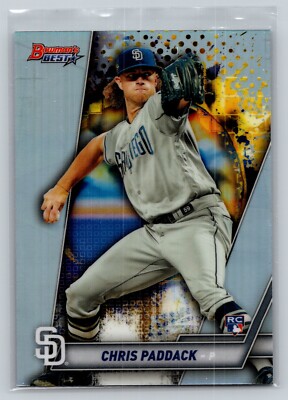 2019 Topps Bowman's Best Refractor #2 Chris Paddack Rookie RC | eBay
