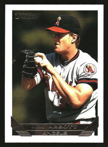 1993 Topps Gold #780 Jim Abbott | eBay