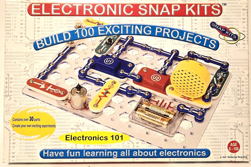 Electronic Snap Kits RS-101 Build 100 Projects Science Set, RadioShack 28-286 | eBay