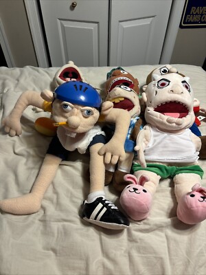 SML Jeffy Puppet Lot Of 6 Cody Junior Joseph Dad Jeffy Rare Merch ...