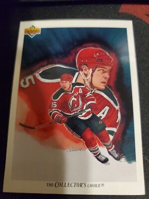 1991-92 Upper Deck Devils Hockey Card #88 John MacLean/(New Jersey ...