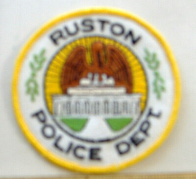 RUSTON LOUISIANA POLICE FABRIC PATCH | eBay