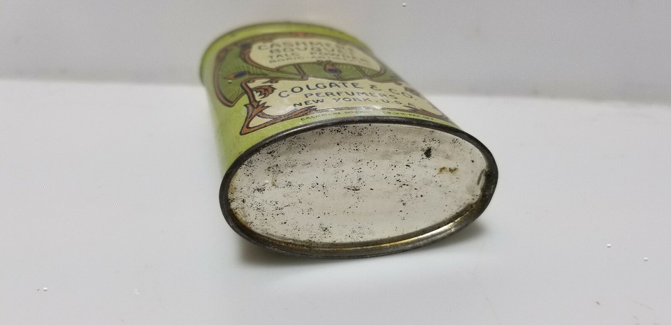 Vintage Talcum Powder Tin Colgate Cashmere Bouquet | eBay