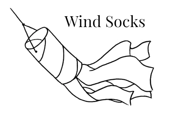 Wind Sock Drawing