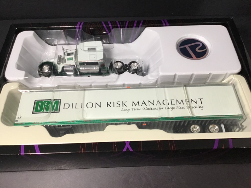 Trucks N' Stuff Peterbilt 388 70 Standup Dillon Risk Management Great Dane Combo | eBay