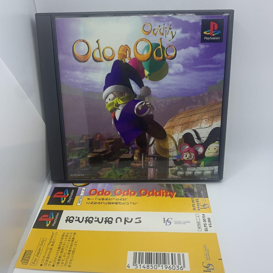 SONY PS1 Odo Odo Oddity RARE NOT FOR SALE SAMPLE JPN IMPORT GOOD ...