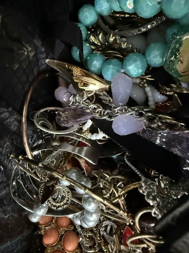 Vintage To Modern Jewelry Lot 22 Lbs Wearable Junk Drawer Tangled Bulk ...