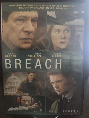 Breach DVD Full Screen Chris Cooper Ryan Phillippe | eBay
