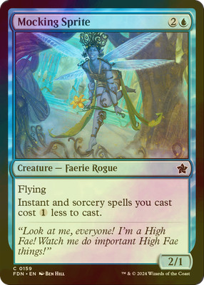 MTG Mocking Sprite (Foil) | eBay