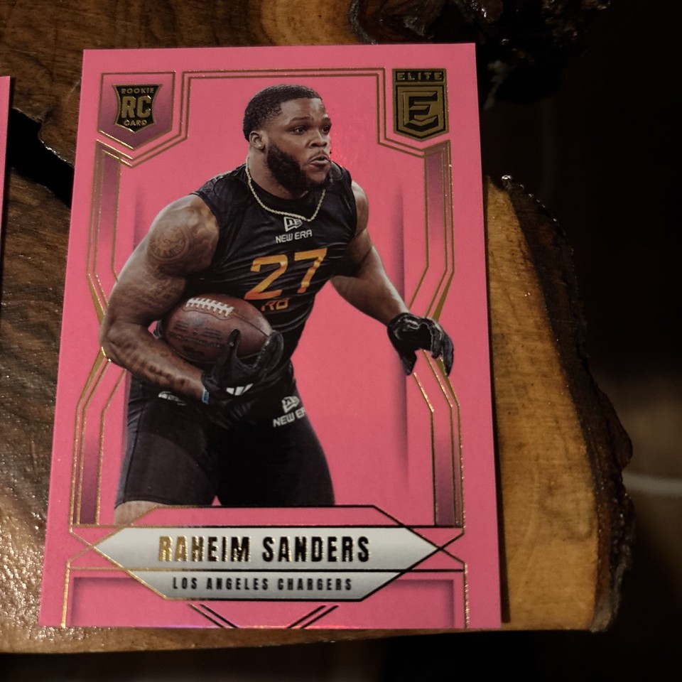 Raheim Sanders 2025 Pink #176 | eBay