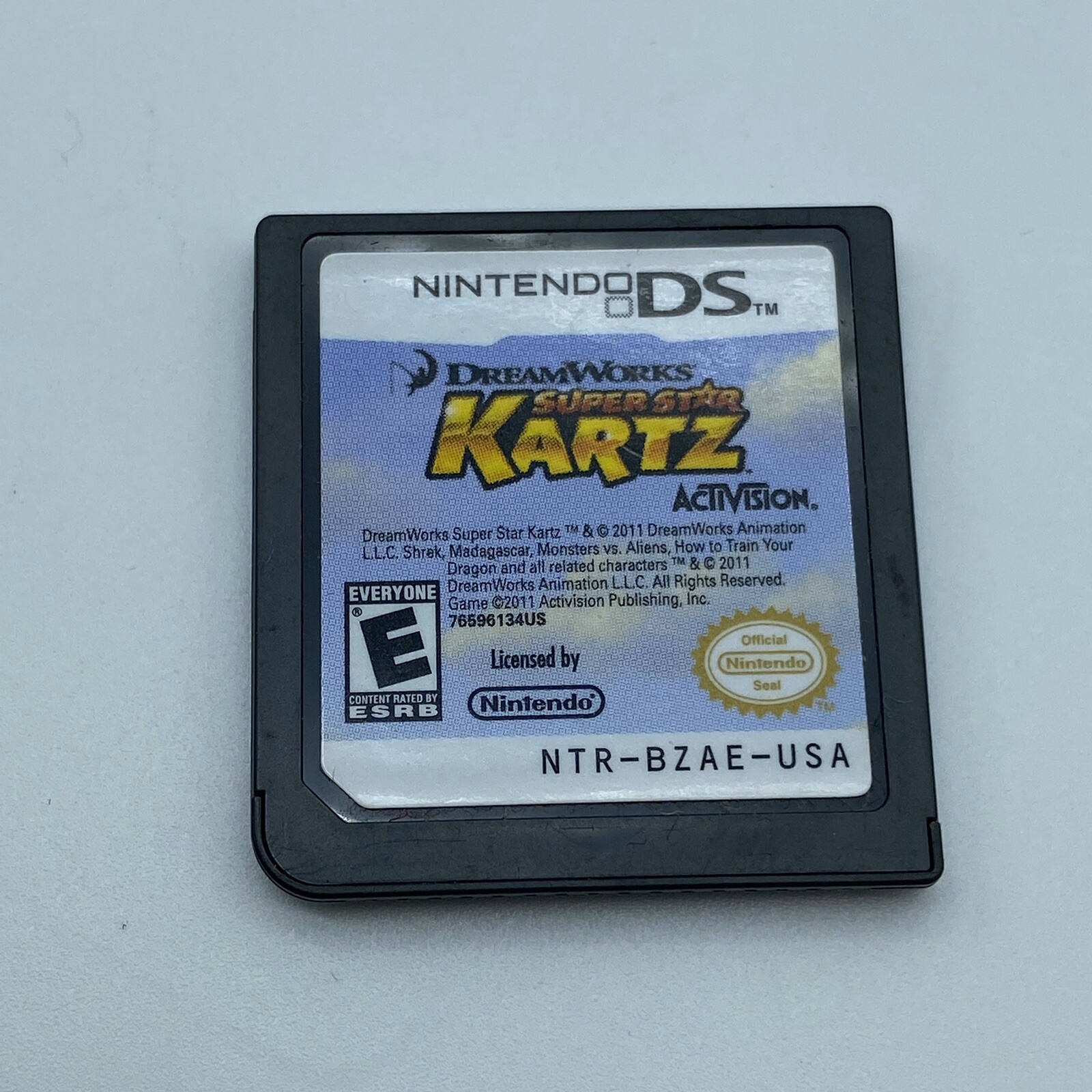 Dreamworks Superstar Kartz Nintendo DS Cartridge Only Video Game ...
