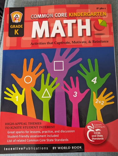 Common Core Ser.: Common Core Kindergarten Math : Activities That ...