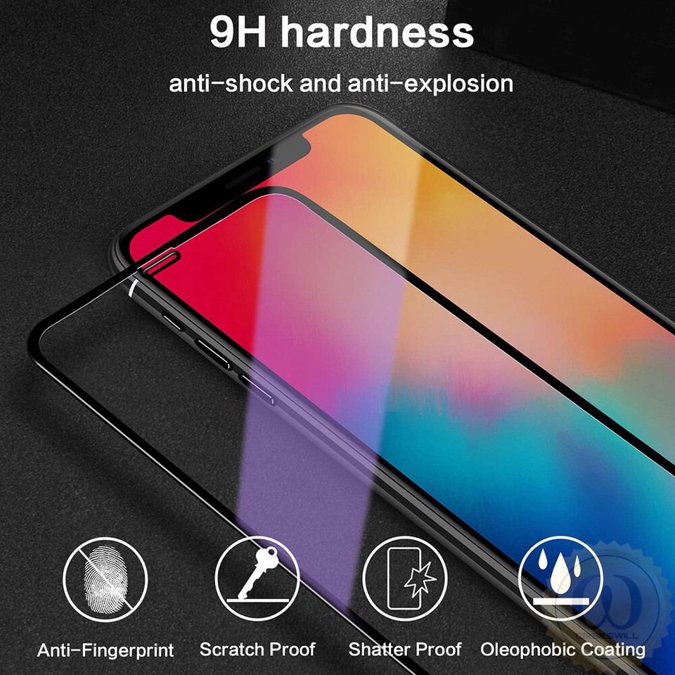 Screen Protector Anti-Blue Light For iPhone 15 14 13 12 11 Pro Max ...