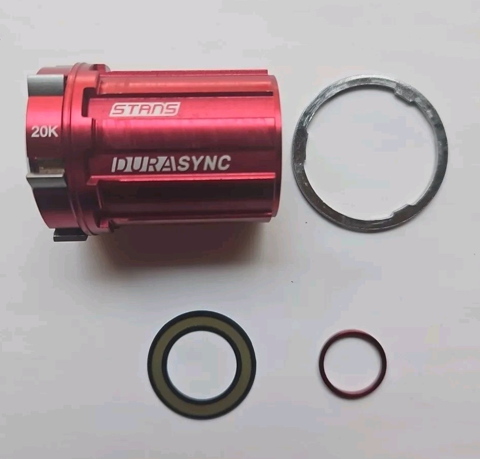 Stan's Neo DuraSync Freehub Body Shimano/SRAM HG 8-10 Speed 6 Pawl Red ...