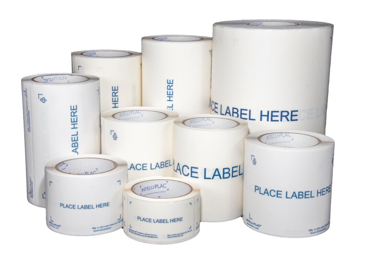 Embossed Intelli-Plac Rack Label Holder 2" X 100' for Reusable ...