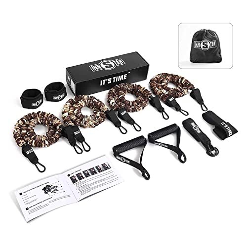 INNSTAR Training Tube Fitness Tube Training Band Tube Muscle Training ...