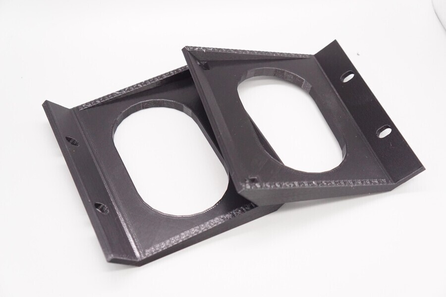 Recessed Rack Ears for Behringer Mixers XR16 XR18 SD18 Midas MR16 MR18 ...