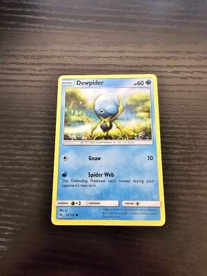 Dewpider - Sun & Moon: Forbidden Light (32/131) - Near Mint - Pokemon ...