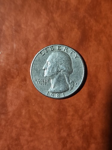 1981 quarter Error filled D | eBay