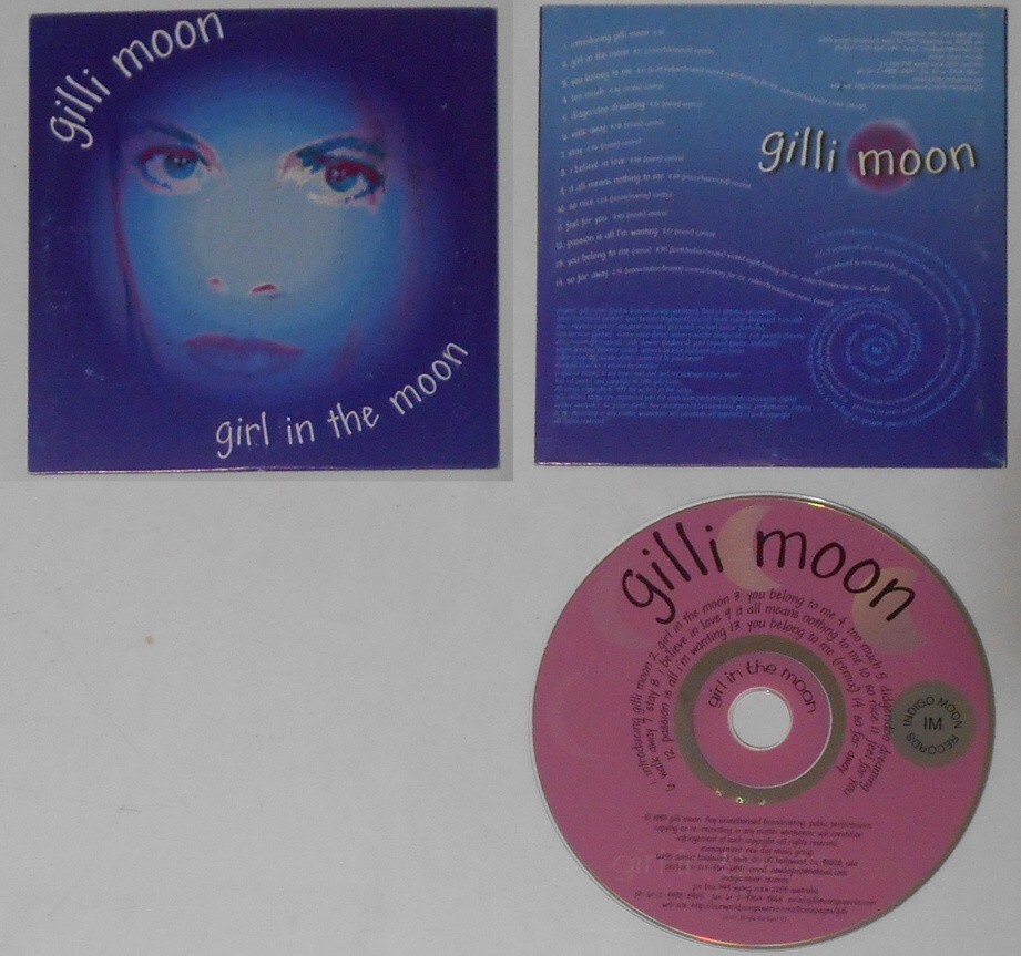 Gilli Moon - Girl In the Moon - Australia cd, card cover | eBay