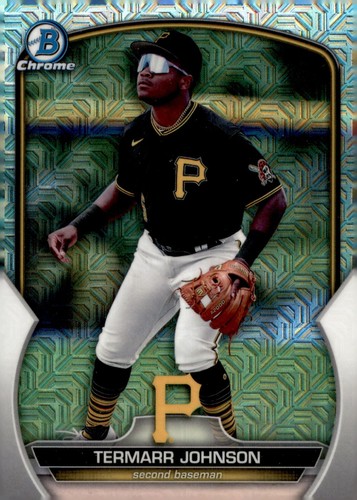 2023 Bowman - Chrome Prospects Termarr Johnson #BCP-88 Mojo Refractor ...