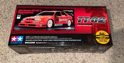 58585 Tamiya Alfa Romeo 155 V6 TI Jagermeister - TT02 Empty Box | eBay