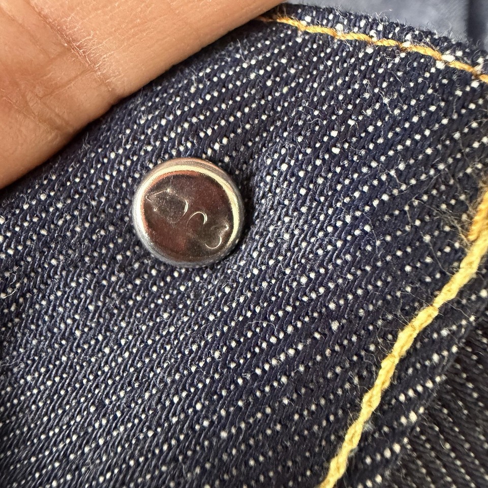 Levi’s LVC 506xx Type 1 Denim Jacket Selvedge Denim Sz 44 (lg) Rigid ...