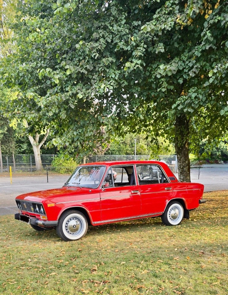 Red classic car Lada VAZ2106 model 1984 20,000 miles | eBay UK
