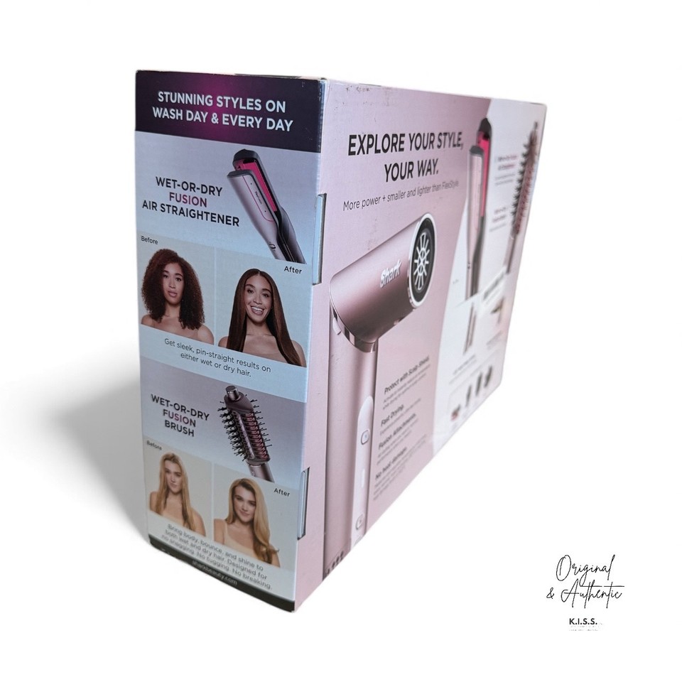 Shark FlexFusion Air Straightener & Hair Dryer Multi-Styler – Cosmic ...