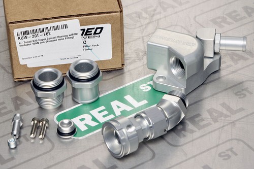 K-Tuned Upper Coolant Housing with Filler Neck and Fittings K20A A2 A3 ...