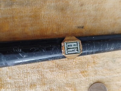 Radio Orphan Annie Two Initial Signet Premium Ring | eBay