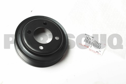 1637175040 Genuine Toyota PULLEY, FAN 16371-75040 | eBay