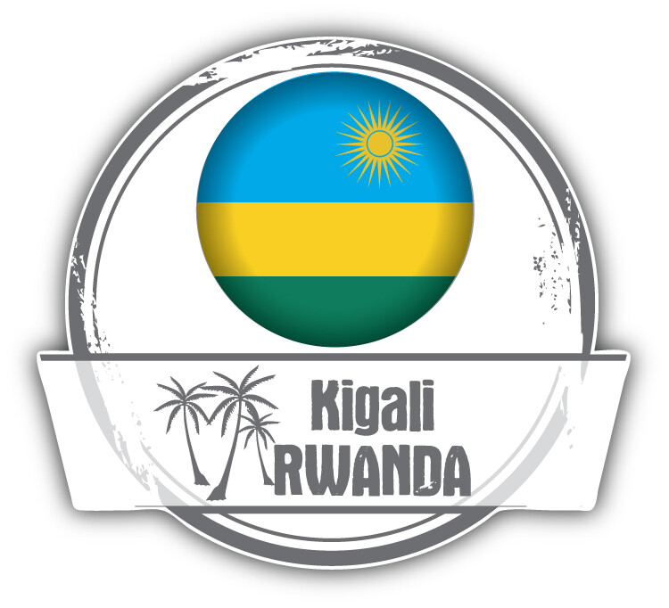 Rwanda World Flag Grunge Label Car Bumper Sticker Decal | eBay