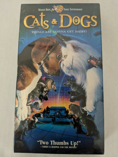 Cats Dogs (VHS, 2001, Slip Sleeve) for sale online | eBay