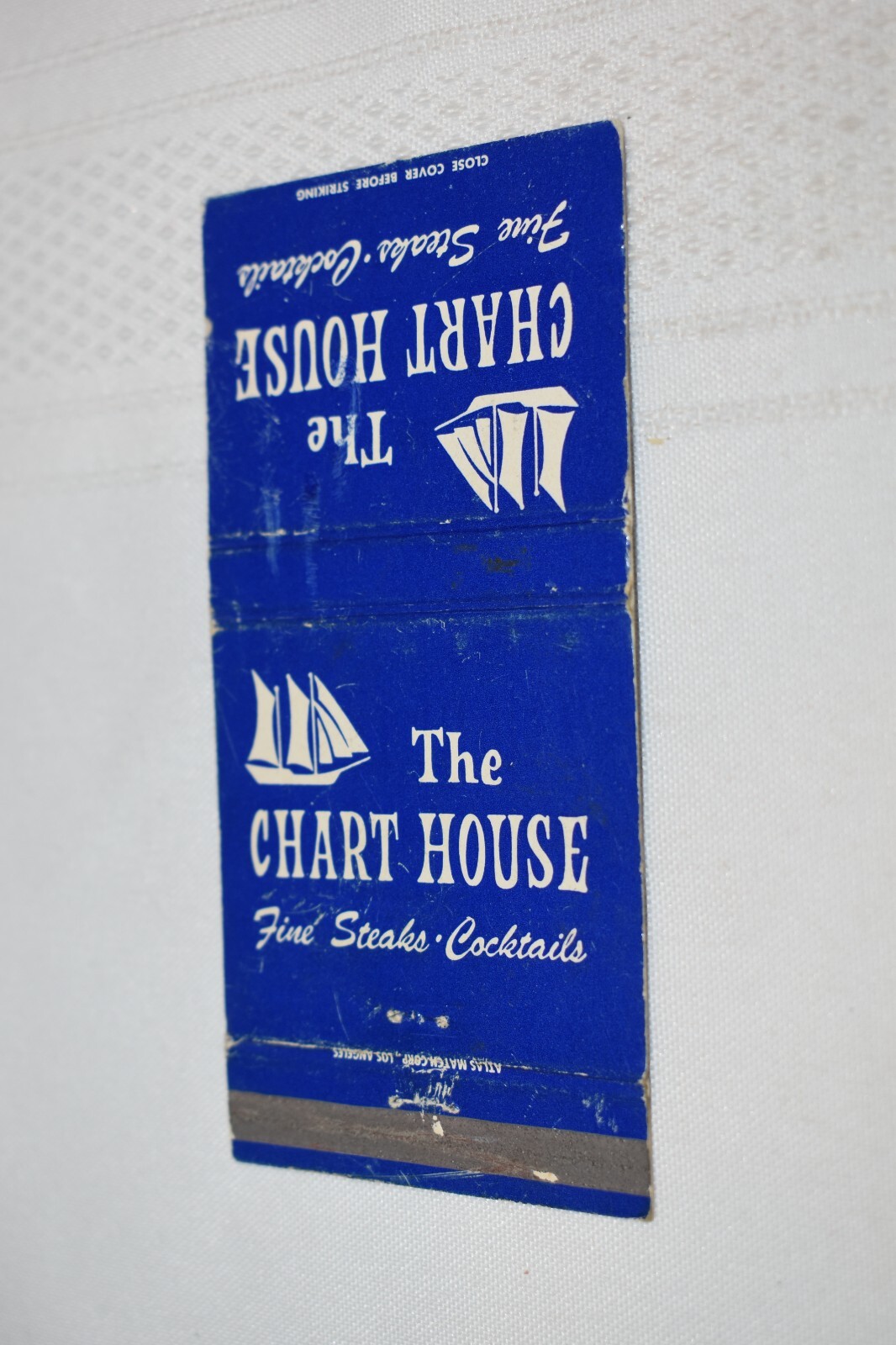 The Chart House Restaurant California Colorado Hawaii 30 Strike Matchbook Cover | eBay