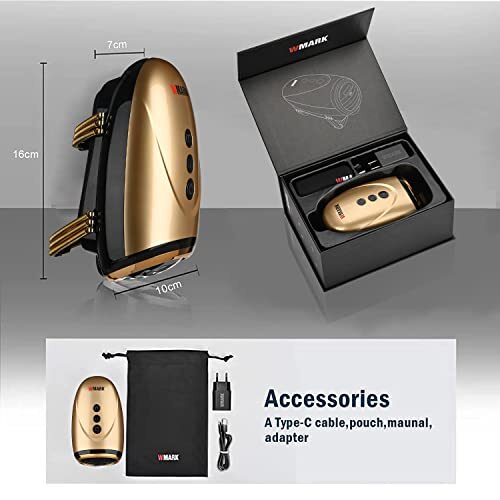 Barber Massager/Cordless Handheld Massager,USB Charge Neck/Legs/Hand ...