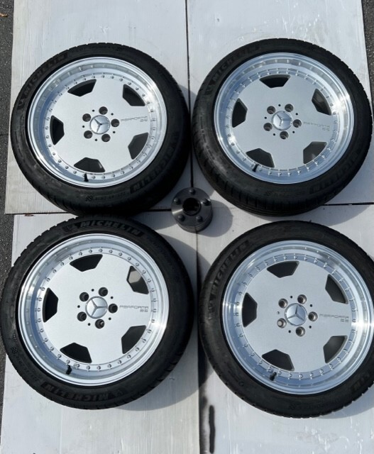 NEW Mercedes Monoblock Wheels by Performa 25 w/ Michelin Tires - 5x112 ...
