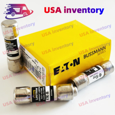 1PC ORIGINAL BUSSMANN KTK-R-10 10A 600V Class CC Fuse Fast-Acting Fuse ...