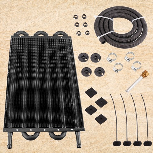 Converter Kit Aluminum Engine Oil Cooler Car Modified Accessories (6 ...