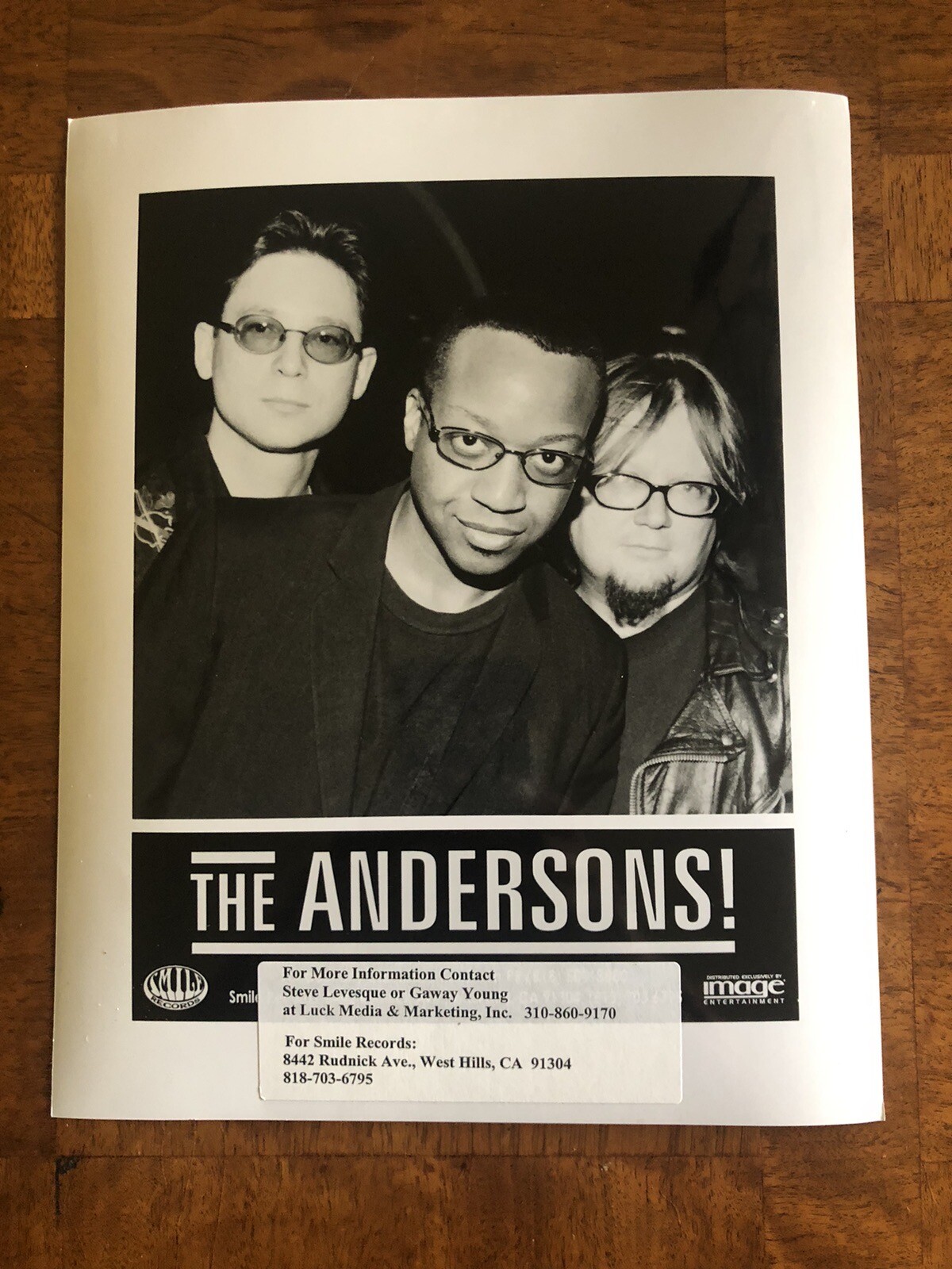 The Andersons! Music Group Very Rare Vintage 8X10 Press Photo | eBay