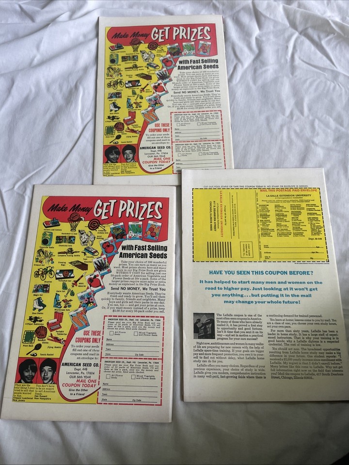 The Man-Thing Swamp Creature #4,5, 6 1974, Marvel Comics Group 02912 | eBay