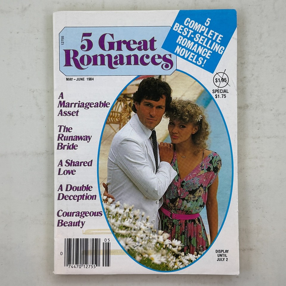 Vtg 1980’s 5 Great Romance Digest Magazine Lot of 14 Womens Stories ...