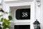 Gold Leaf Fanlight / Transom House Numbers for Victorian Front Door ...